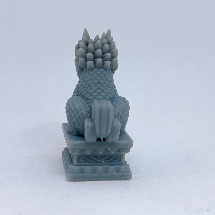 3D Printable Stone Kirin by Willy Kao