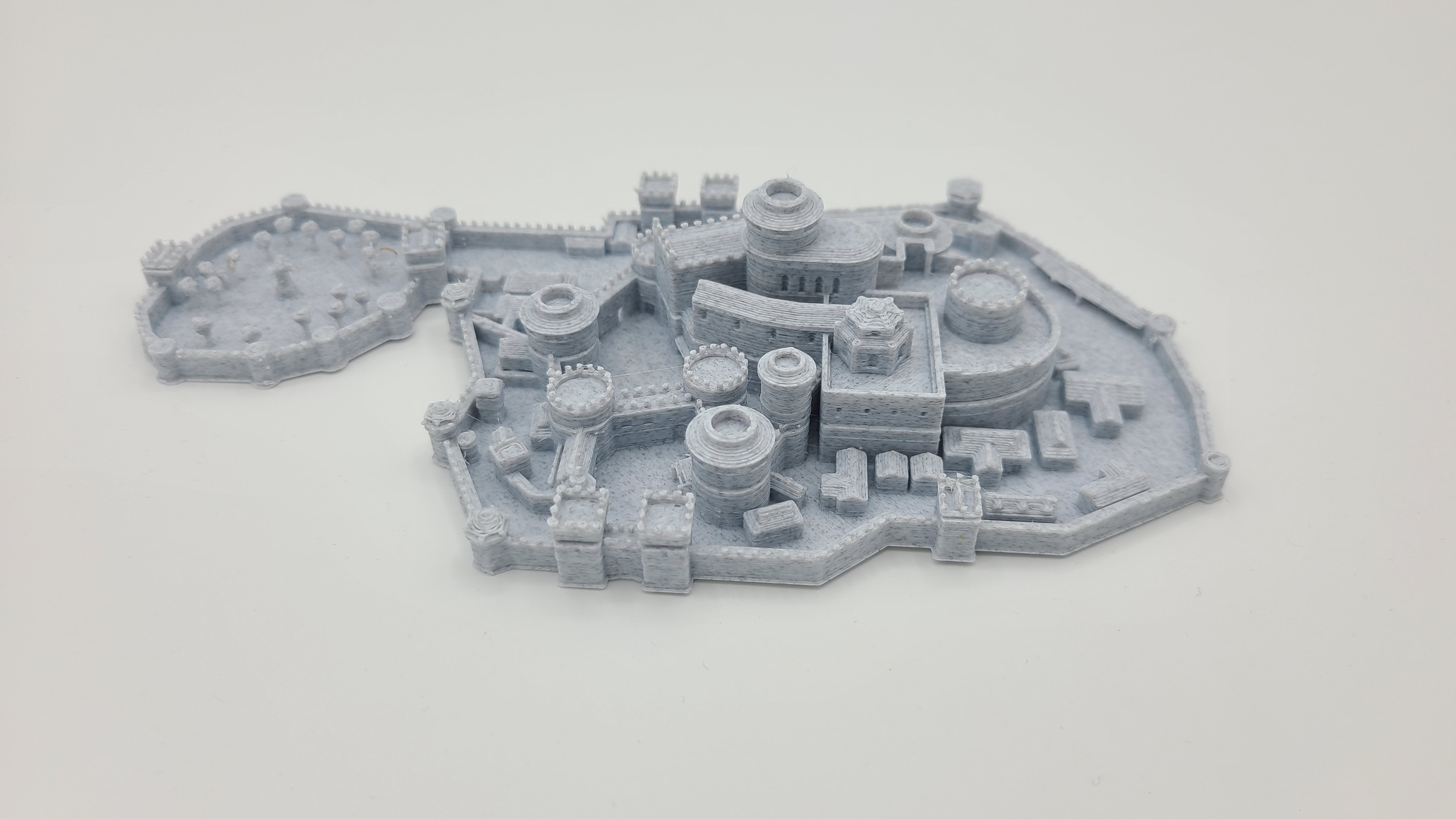 3D Printable Winterfell - Game of Thrones by MiniWorld3D