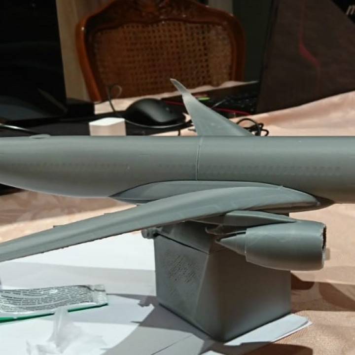 3D Printable A350-900 XWB Ultra High Fidelity model for 3D printing by Jhon