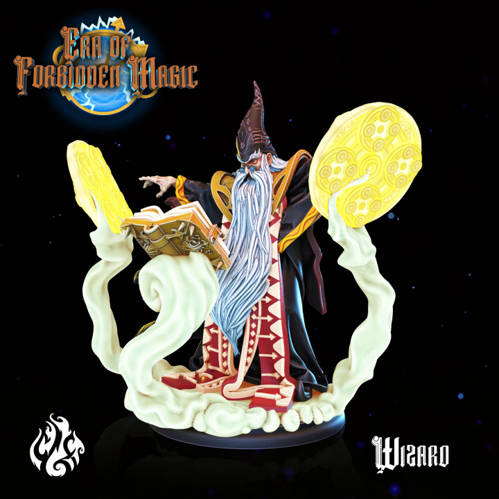 3D Printable Arch Wizard by Crippled God Foundry