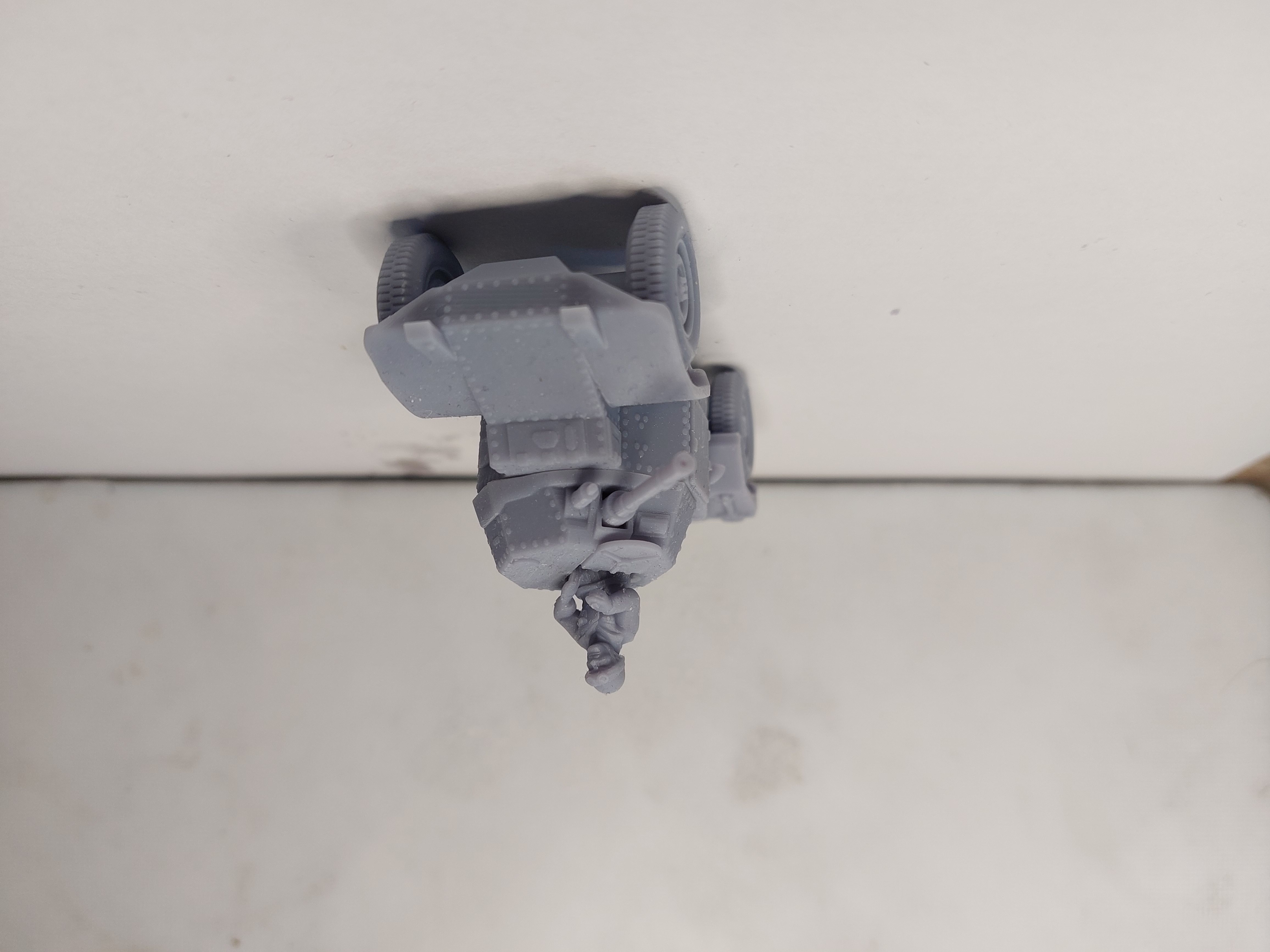 3D Printable Panhard with pilot - 28mm for wargame by Eskice Miniature ...