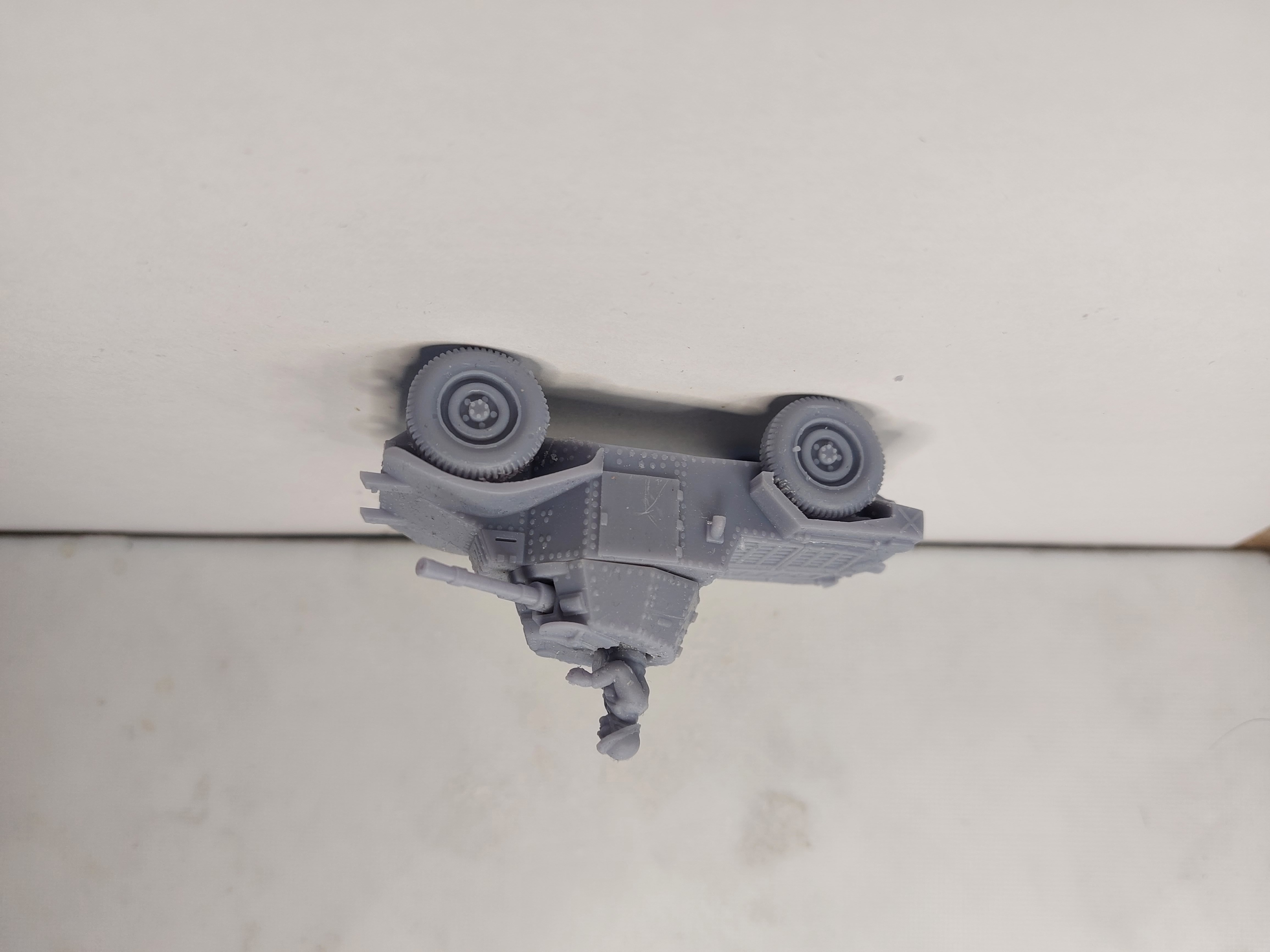 3D Printable Panhard with pilot - 28mm for wargame by Eskice Miniature ...