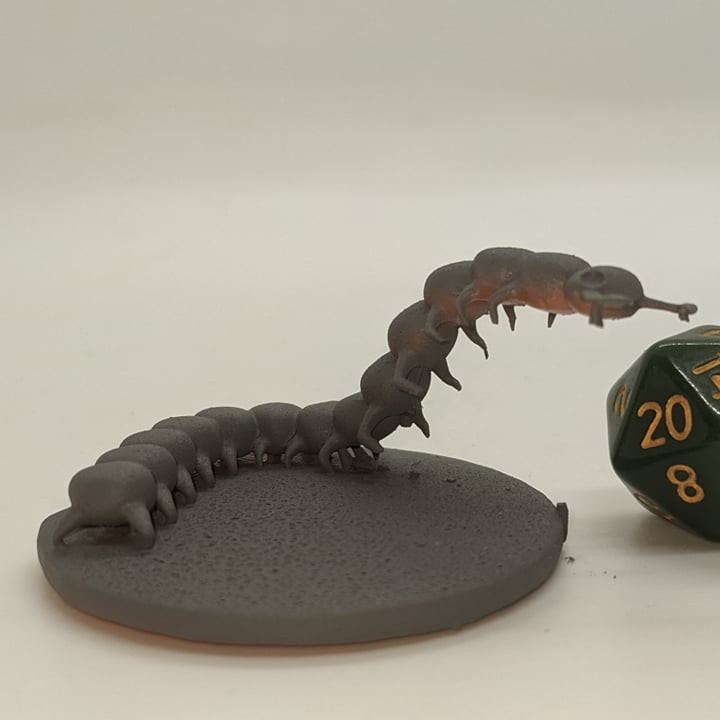 3D Printable Naruto Inspired, Deidara Clay Centipede tabletop miniature ...