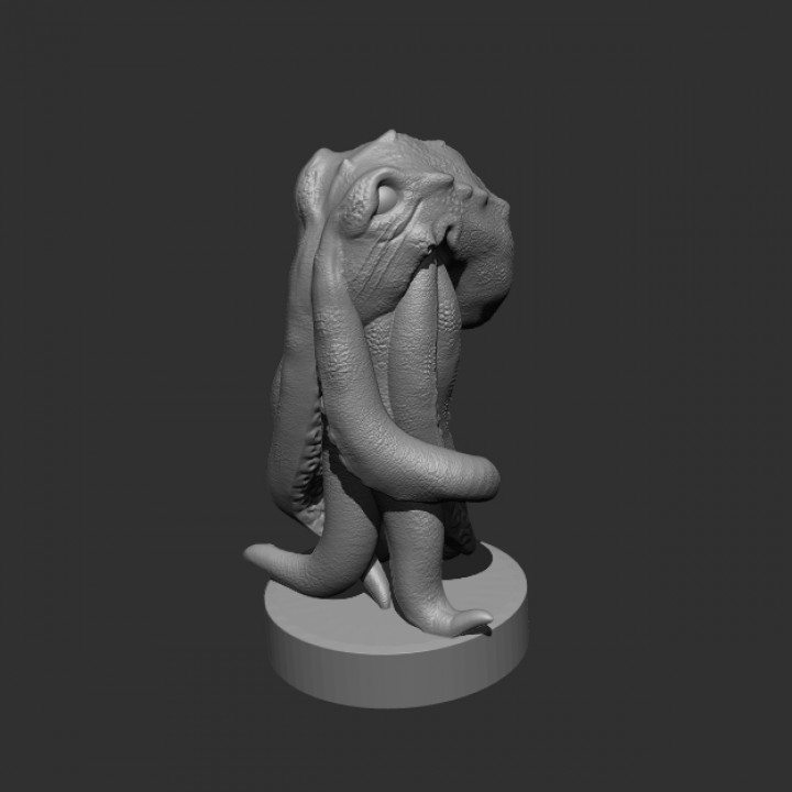 3D Printable Octopus Idol by Iron Heart