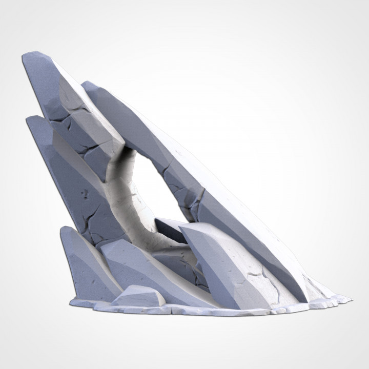 3D Printable ICE MOUNTAINS by Txarli Factory