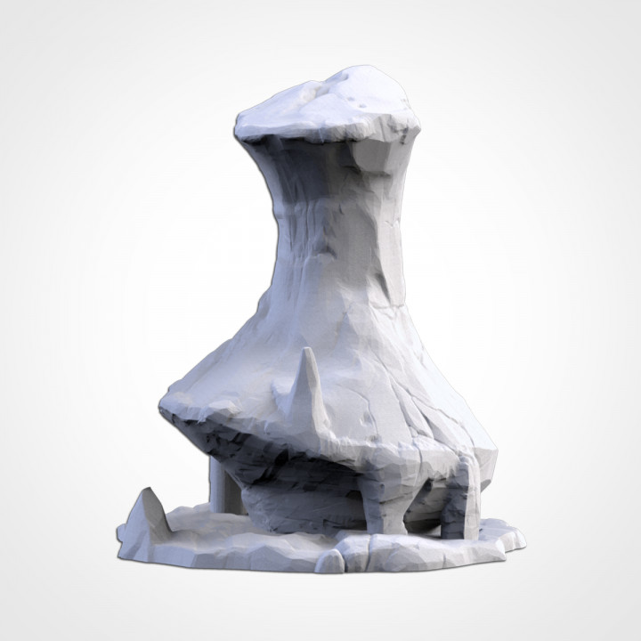 3D Printable ICE MOUNTAINS by Txarli Factory