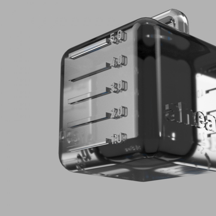 3D Printable Water Cube by Ian Jim