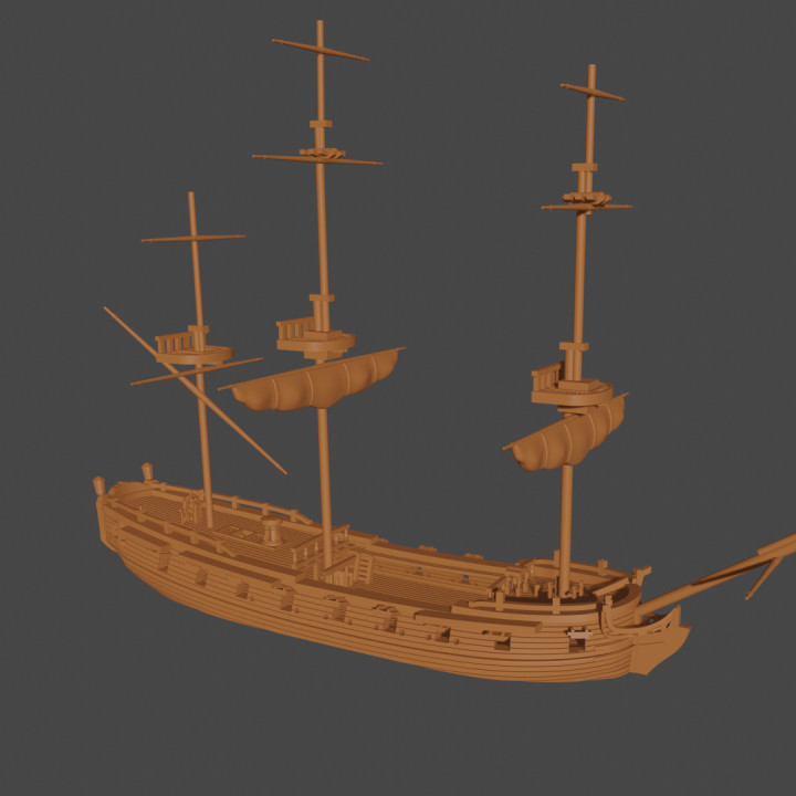 3D Printable 1:285/6mm British Swan-class Ship-Sloop (Multi-part) 285 ...