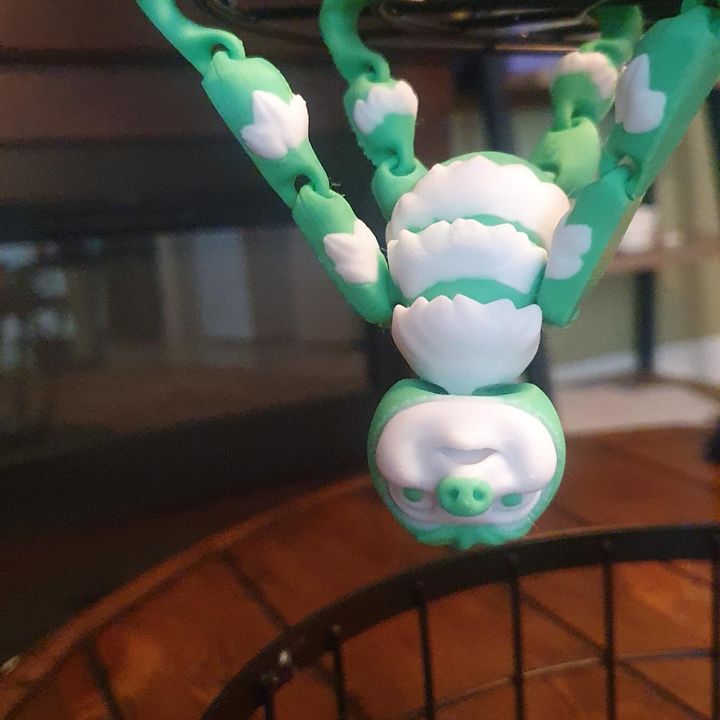 3D Print of Cute Flexi Print-in-Place Sloth with 3MF Included! by ...