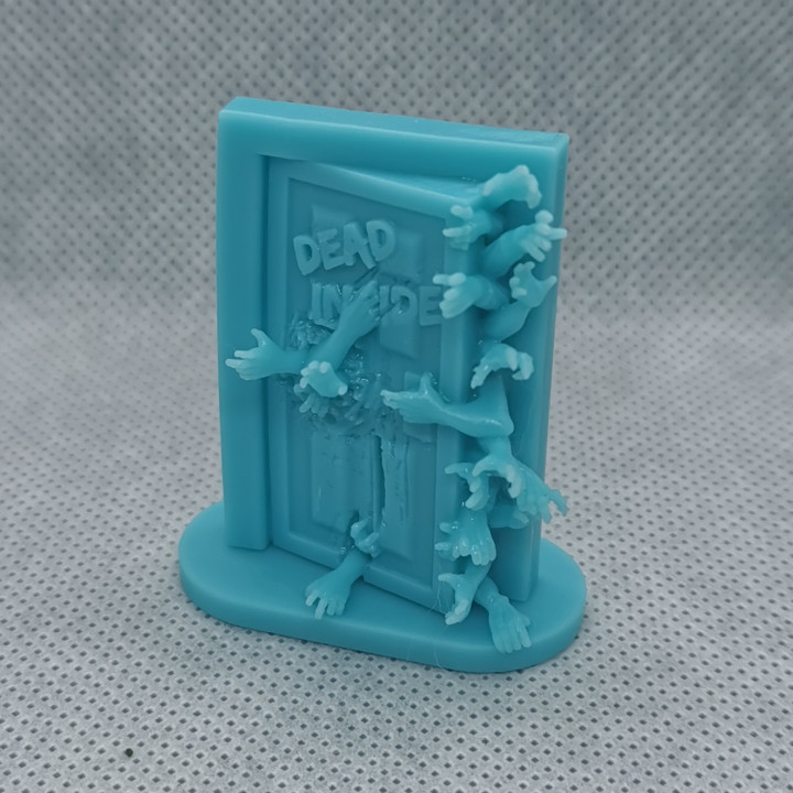 3D Printable Zombified Door by Artjom Lewitan