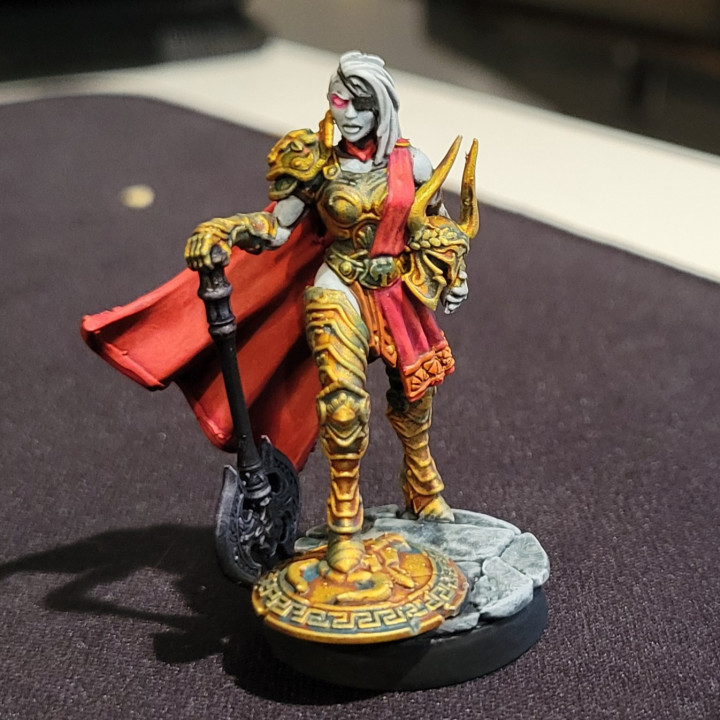 3D Print of Amazon Daughter of Ares Champion - 32mm scale by Arohen