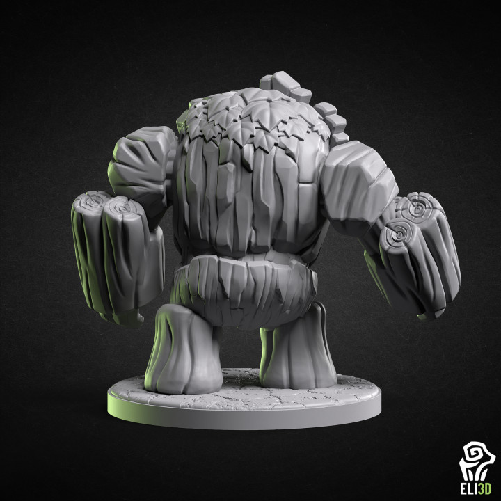 3D Printable Tree Golem by ELI 3D
