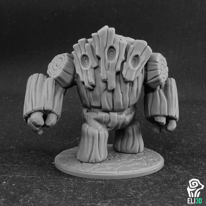 3D Print of Tree Golem by eli3D
