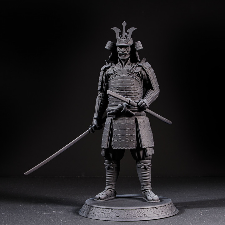 3D Printable Samurai Figure (Pre-Supported) by Fotis Mint Studios