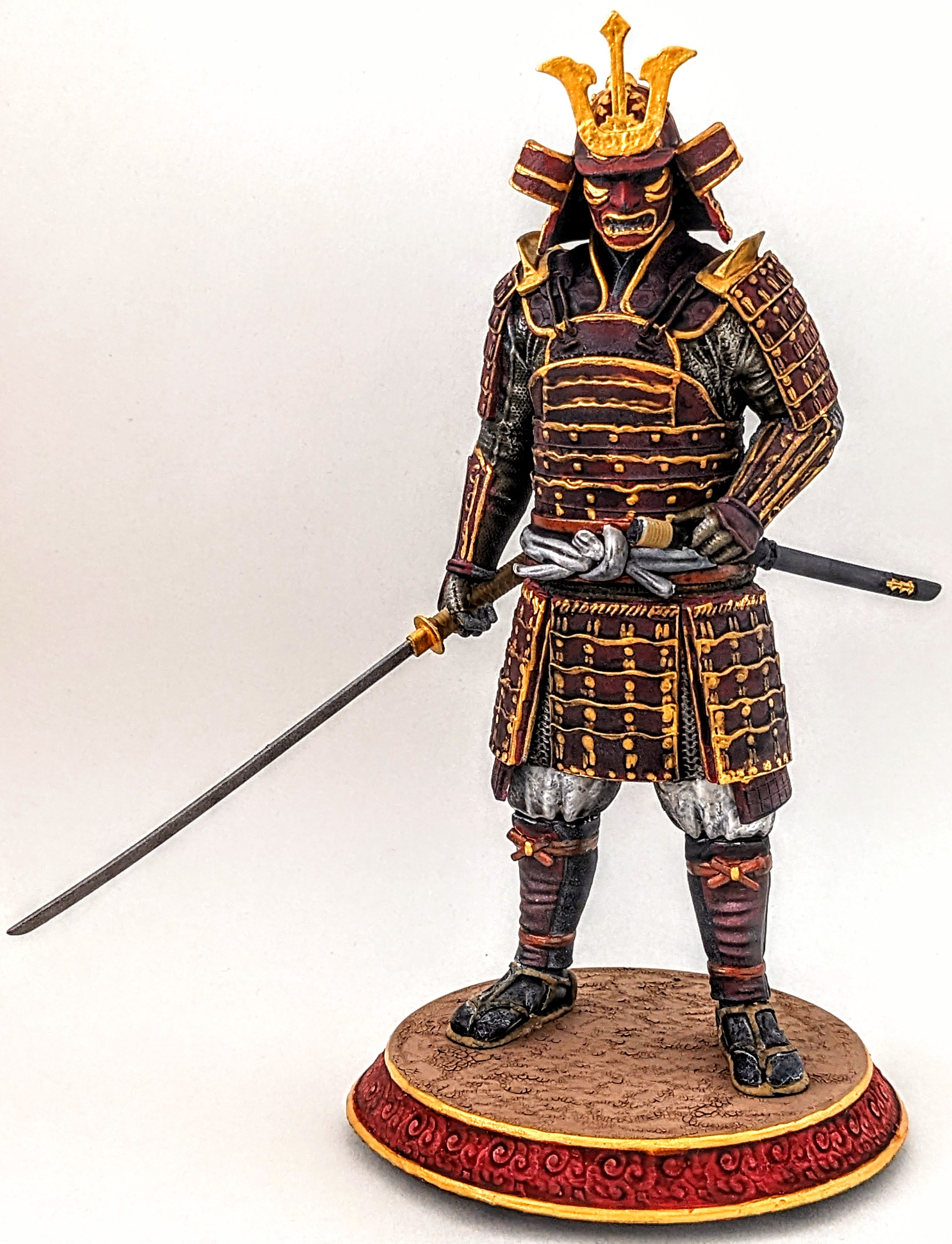 3D Printable Samurai Figure (Pre-Supported) by Fotis Mint Studios