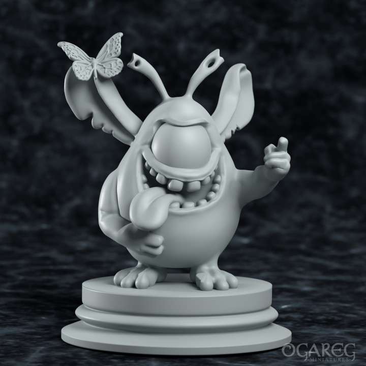 3D Printable Wiley, Witness My Minis Mascot by Ogareg Miniatures