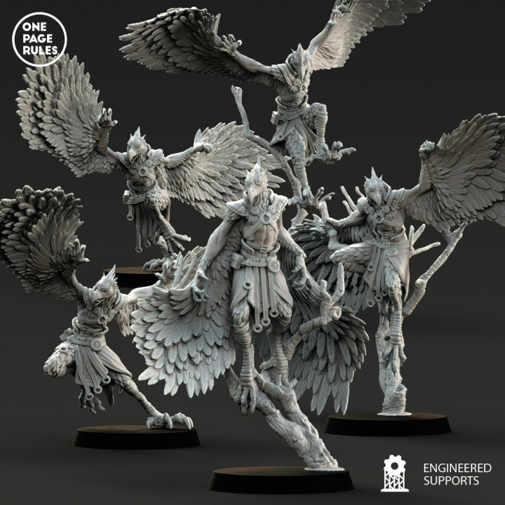 3D Printable Beastmen - Release #4 by One Page Rules