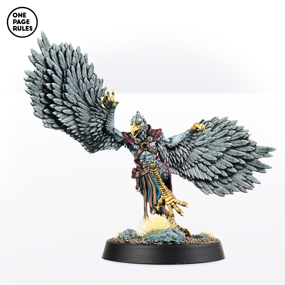 3D Printable Hapari Harpies - Beastmen by One Page Rules