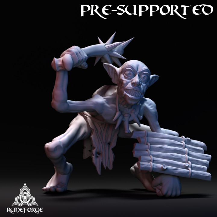 3D Printable Goblin Tribes Bundle by Runeforge Studios