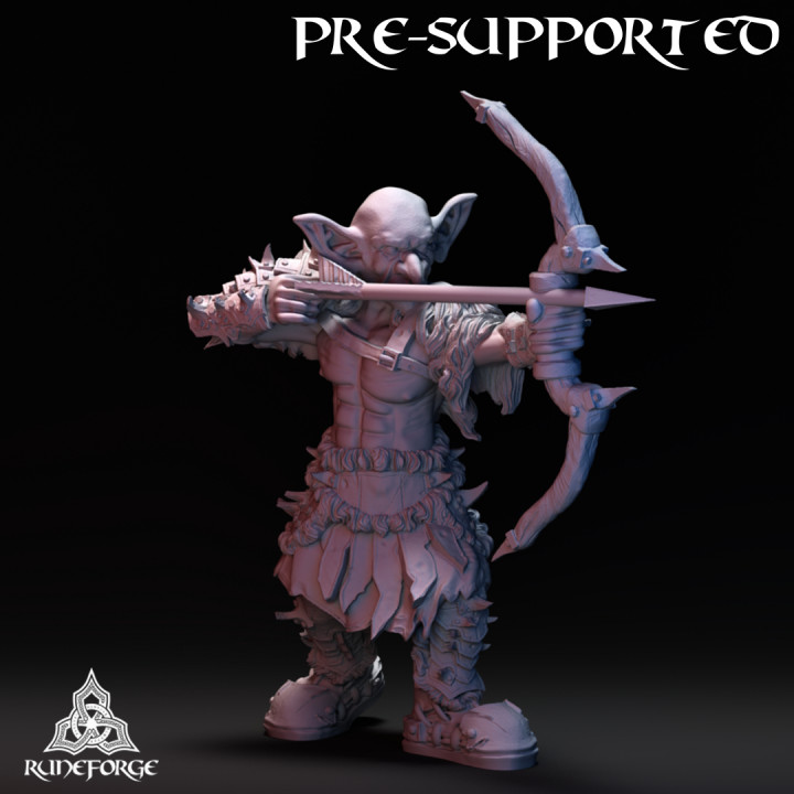 3D Printable Goblin Tribes Bundle by Runeforge Studios