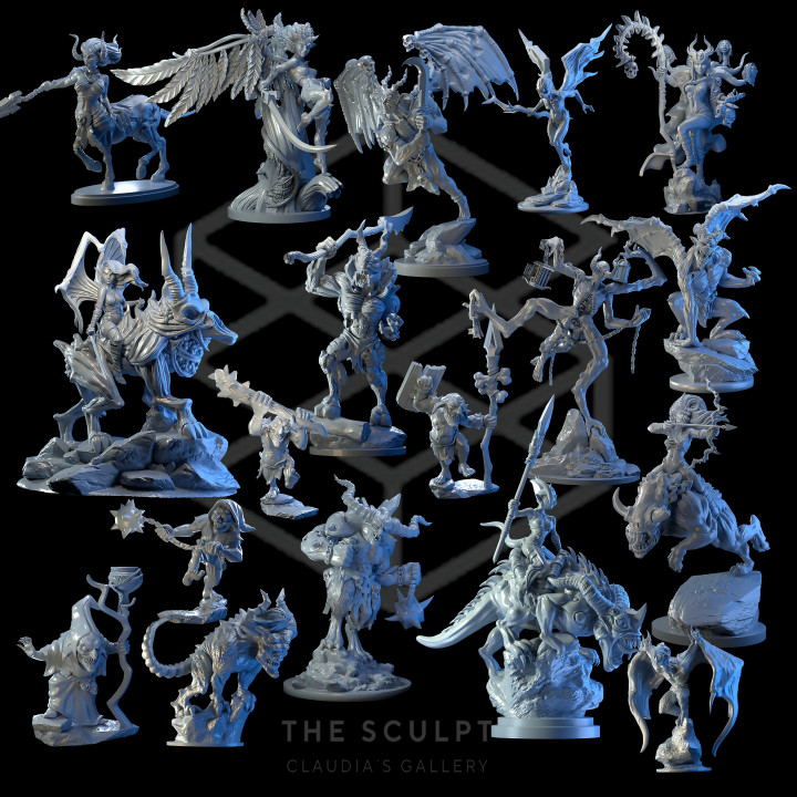 3D Printable Diablo's Lair by Claudia'Sculpts