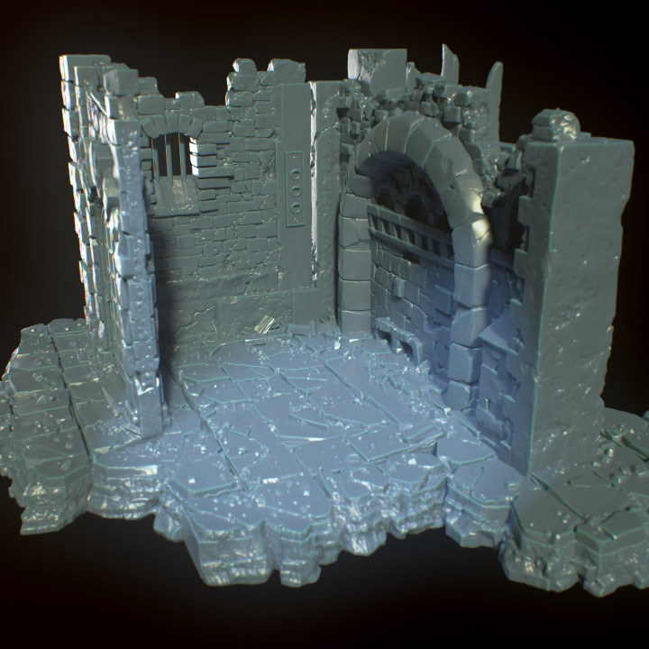 3D Printable The Penitentiary of Souls, Soul block one by Alex Kolakowski
