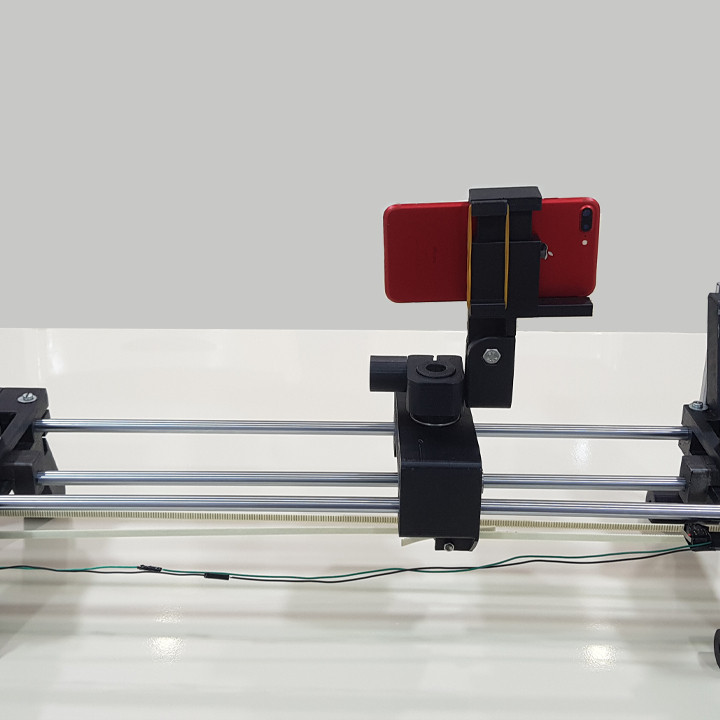 3D Printable Camera Slider With Object Tracking by 3D Printer Art