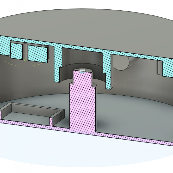 3D Printable Rotary Display Table by 3D Printer Art