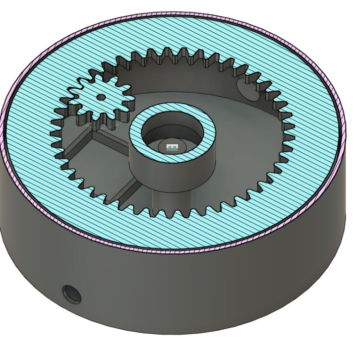 3D Printable Rotary Display Table by 3D Printer Art