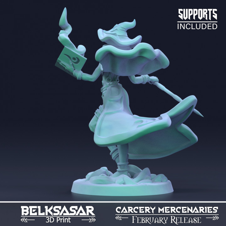 3D Printable Beleth the Elementalist All Variants by Belksasar
