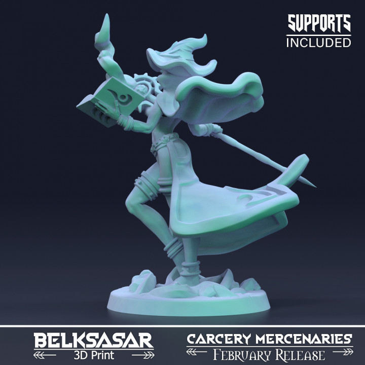 3D Printable Beleth the Elementalist All Variants by Belksasar