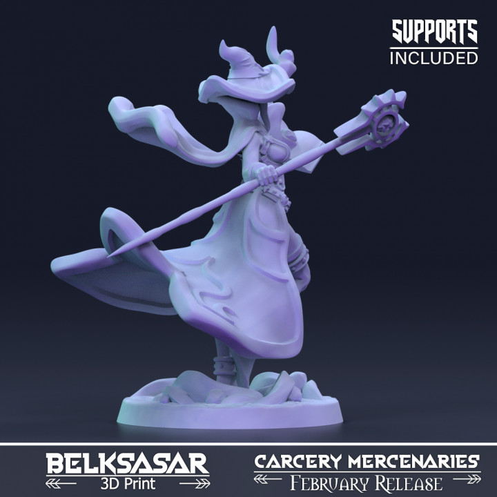 3D Printable Beleth the Elementalist All Variants by Belksasar