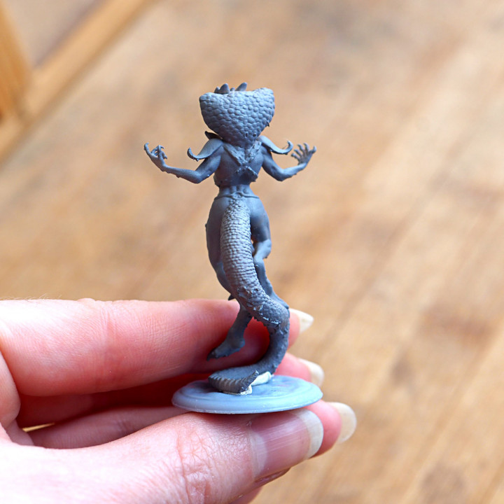 3D Printable Female human-snake by La Louve 3D