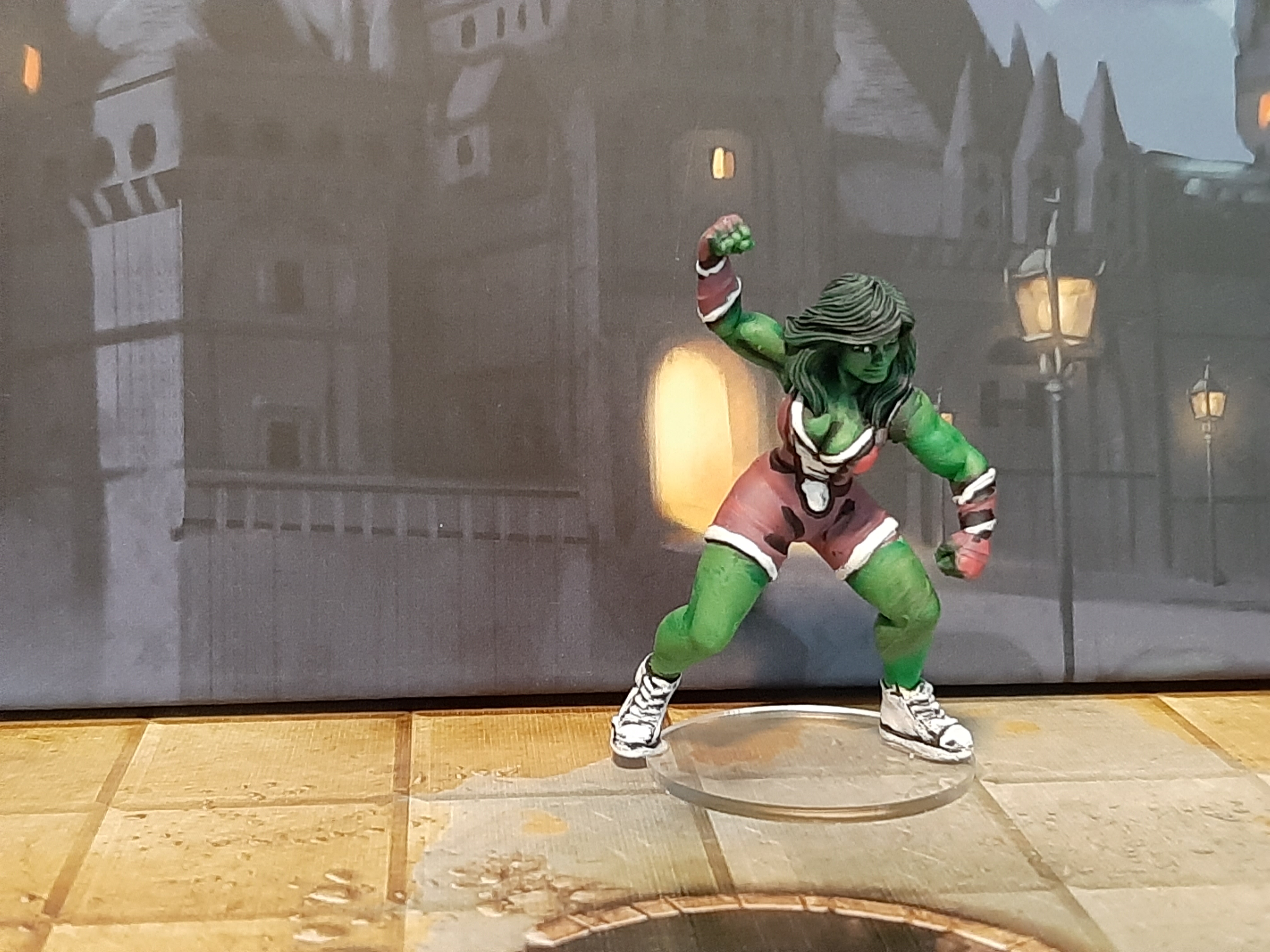 3D Printable Earthquake by Bombshell Miniatures