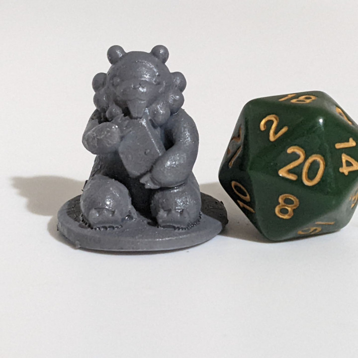 3D Printable Pokemon inspired, Bidoof Tabletop DnD miniature by YERMAN ...