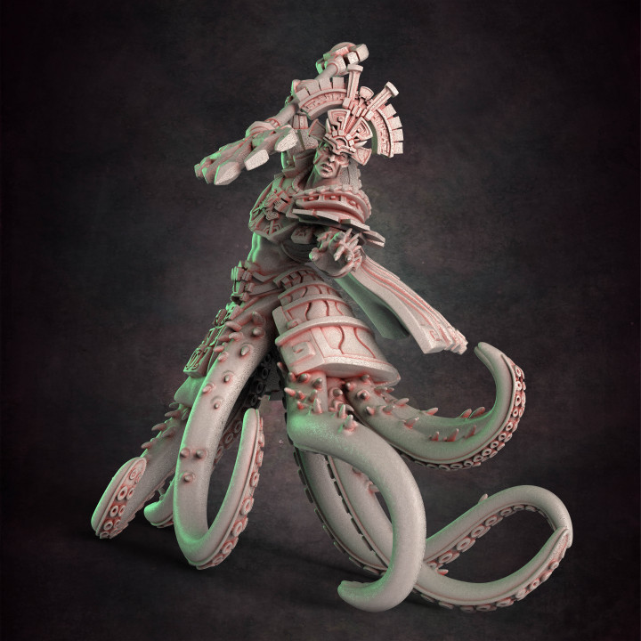 3D Printable Cecaelia King by Red Clay Collectibles