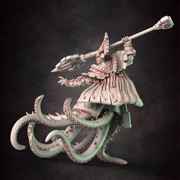 3D Printable Cecaelia King by Red Clay Collectibles