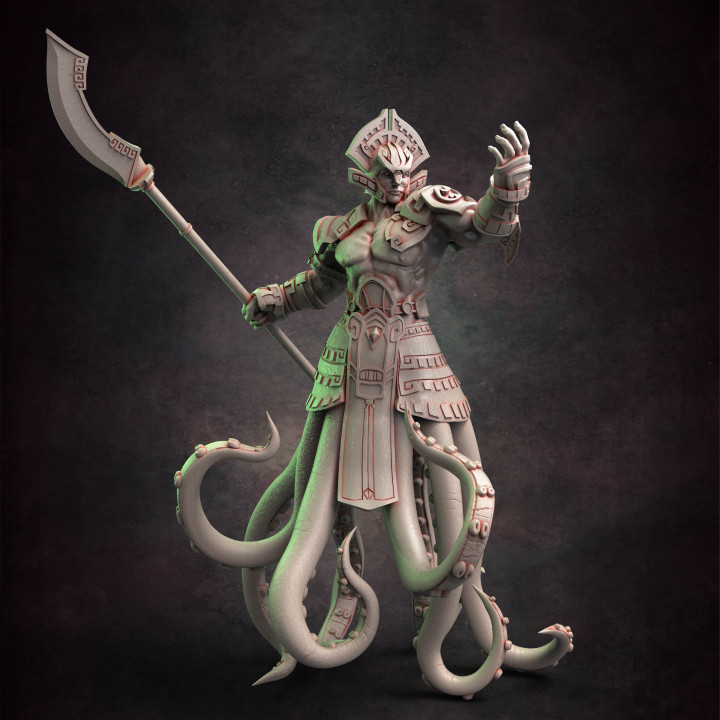 3D Printable Cecaelia Tank 01 by Red Clay Collectibles