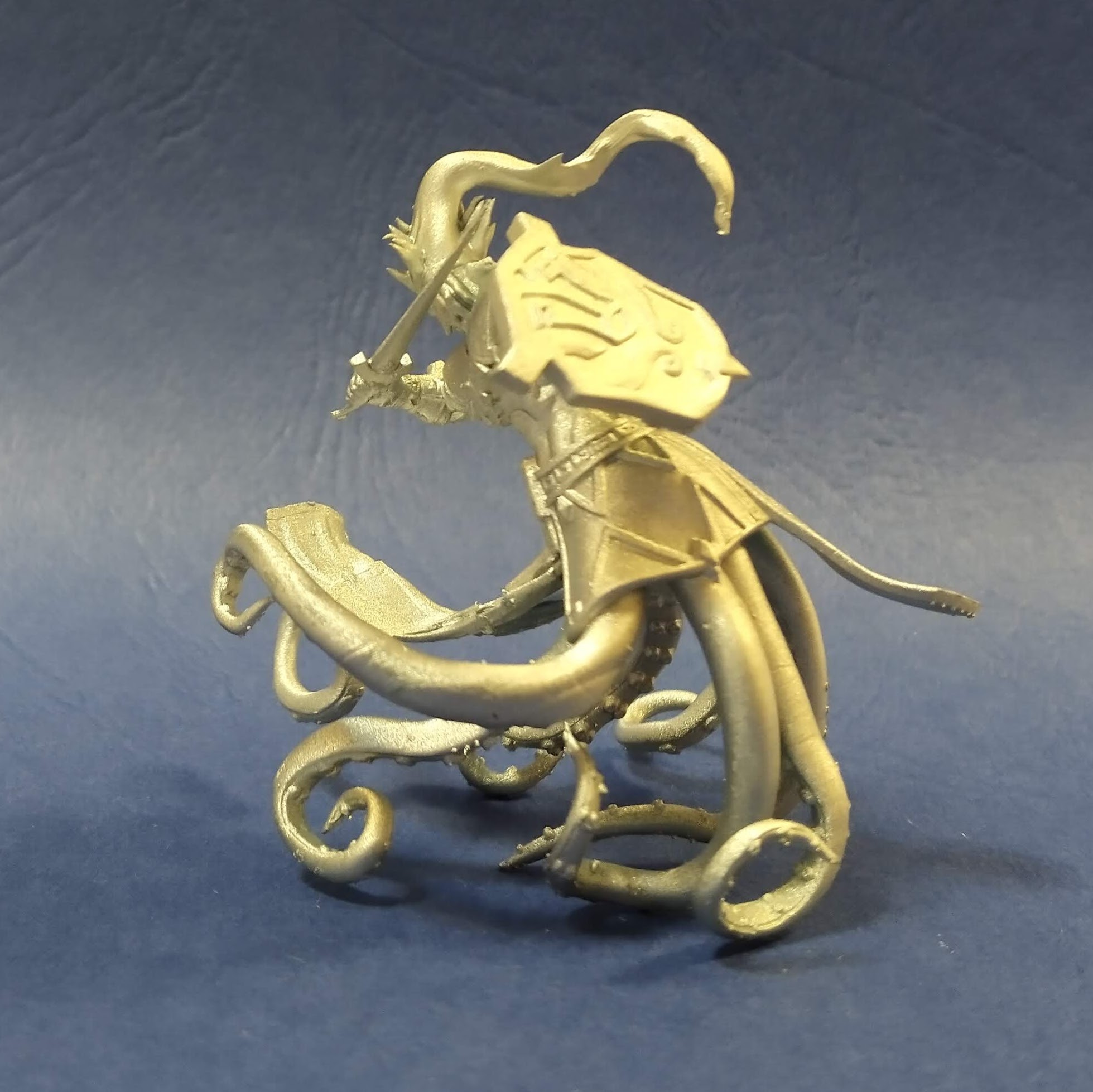3D Printable Cecaelia warrior 02 by Red Clay Collectibles