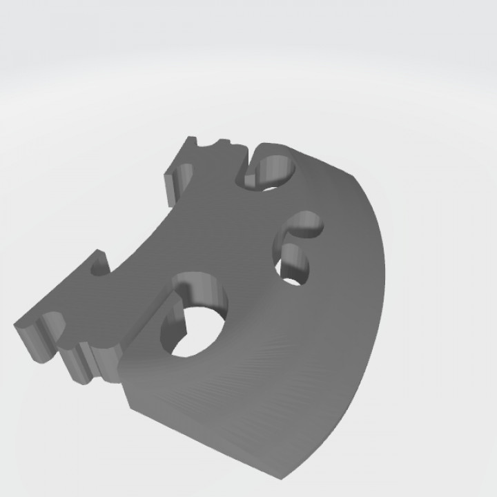 3D Printable violin bridge by robert marshall