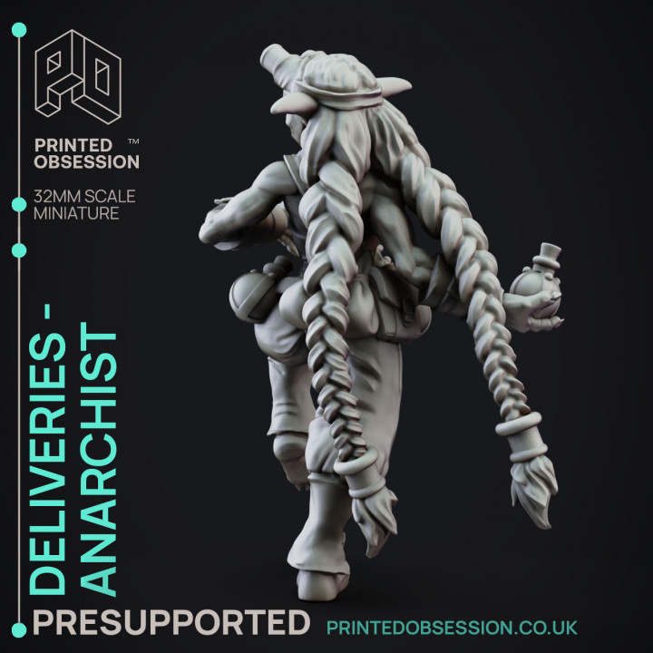 3D Printable Deliveries - Goblin Anarchist - Potion Thrower ...