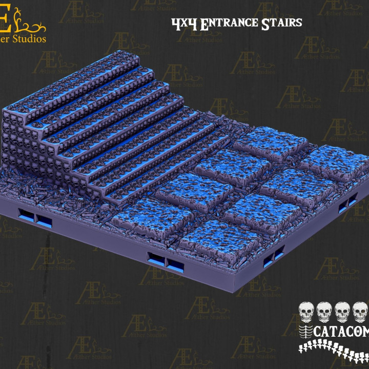 3D Printable AECATA05 - The Upside Down Church by Aether Studios