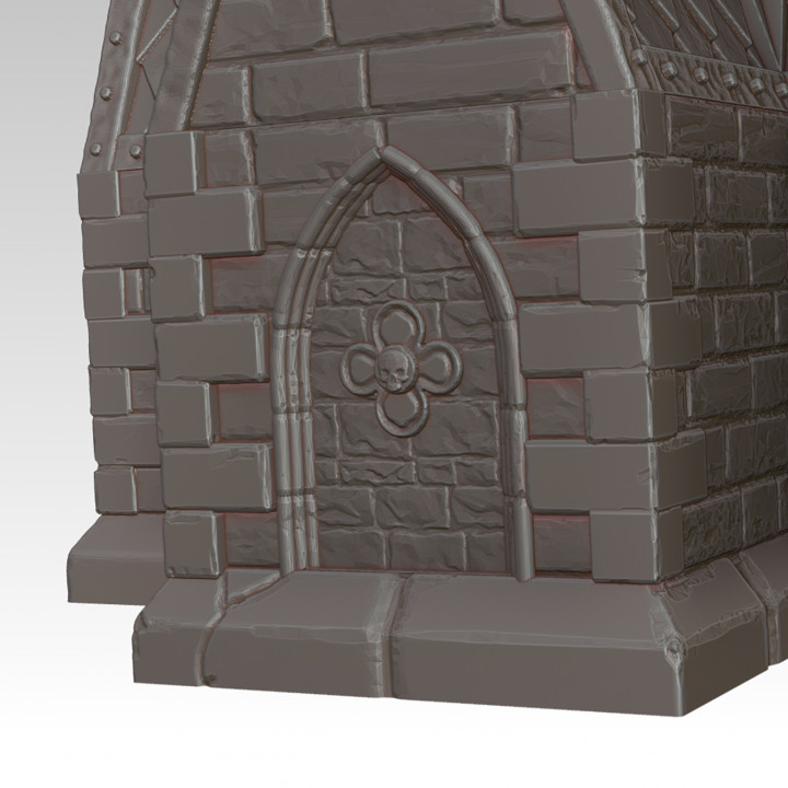 3D Printable Creepy Crypt by Multiverse