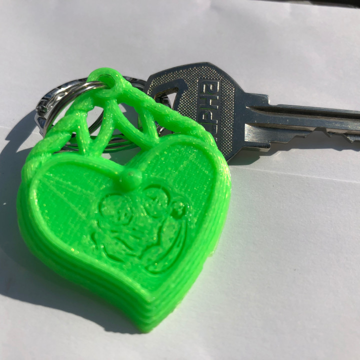 3D Printable Keyring by Surendra Maharjan