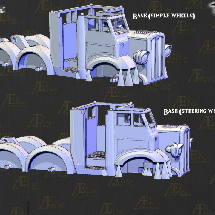 3D Printable KS3VEH03 - Ziltek A-L-X by Aether Studios