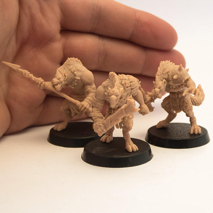 3D Printable Gnolls - The Army of War by Zabavka Workshop
