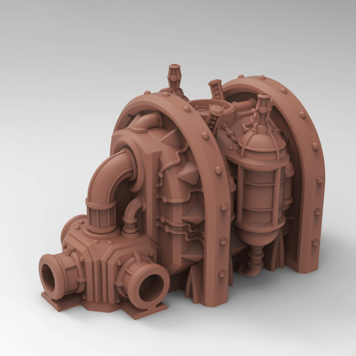 3D Printable Incinerator by Tesseract Tomb