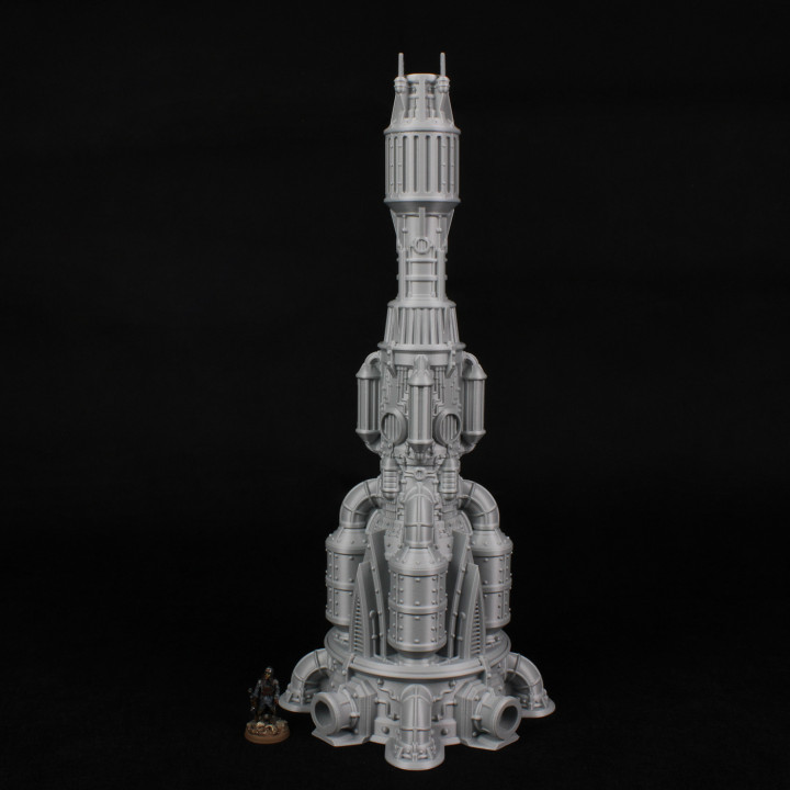 3D Printable Smokestack by Tesseract Tomb