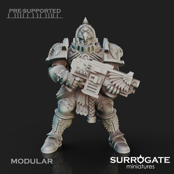 3D Printable Praetorian Sagitarii, Surrogate Miniatures February ...