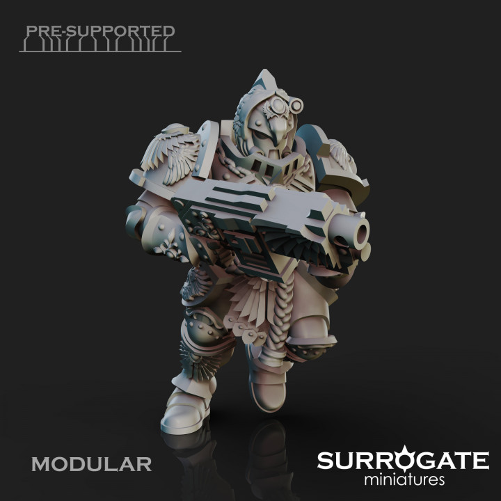 3D Printable Praetorian Sagitarii, Surrogate Miniatures February ...